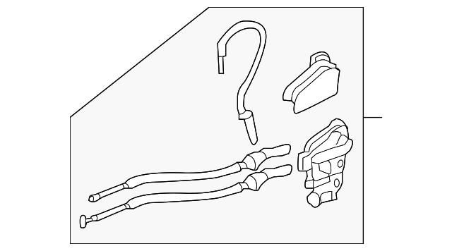 2013-2019 Hyundai Latch Assembly 81320-2W010 | OEM Parts Online