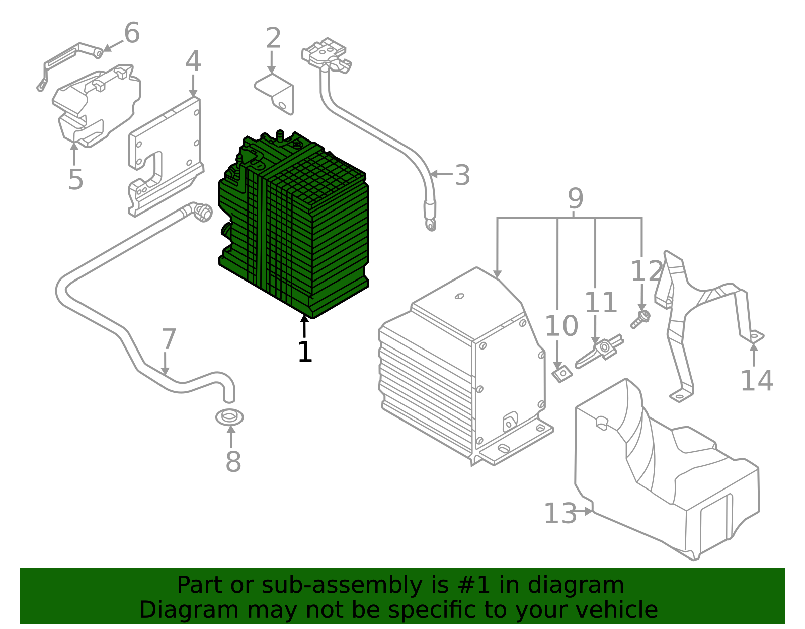 Battery 8W0-915-101-A | OEM Parts Online