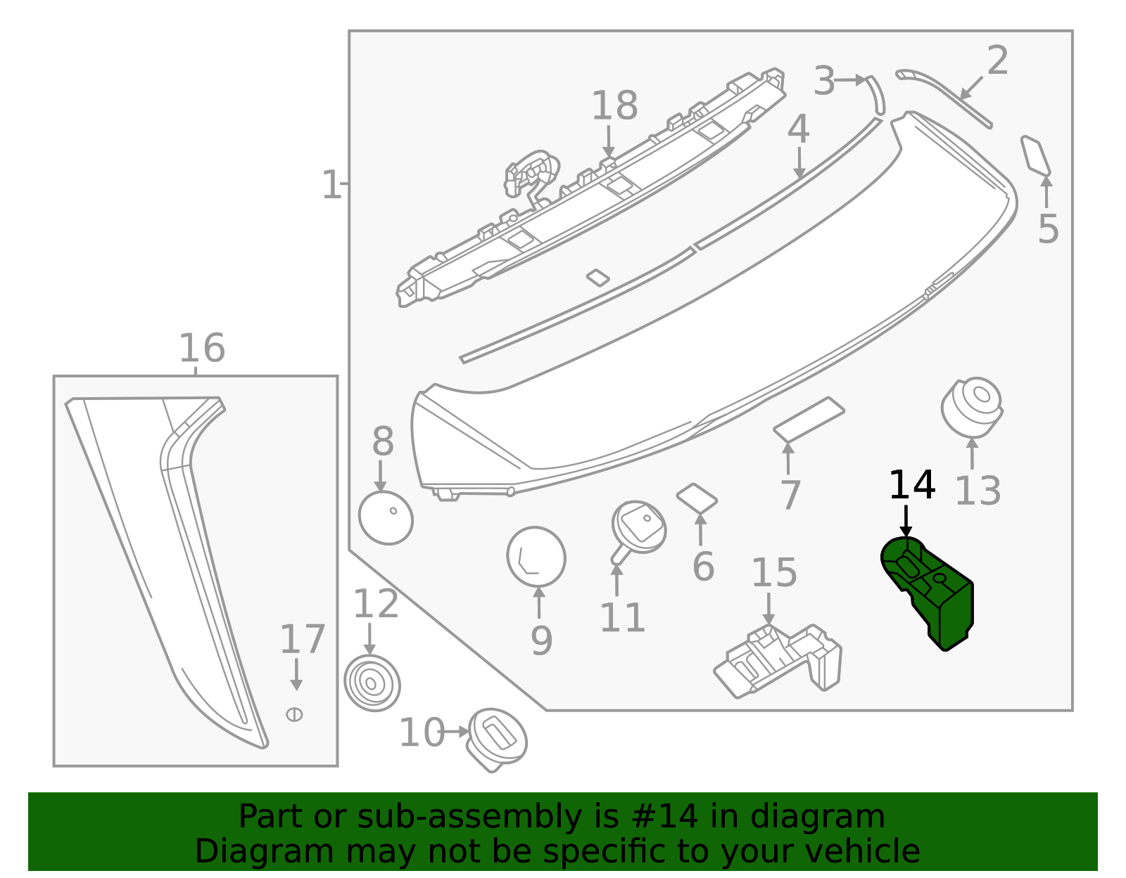 VA40-51-9M3 - Outer Bracket 2023-2025 Mazda CX-50 | MazdaParts.US Store