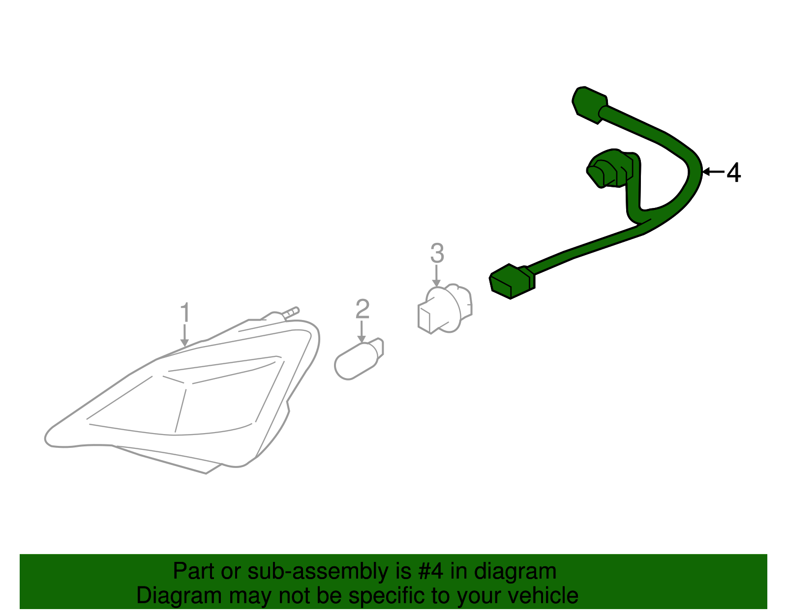 2013-2016 Scion FR-S Headlight Wiring Harness SU003-07121 | OEM Parts ...