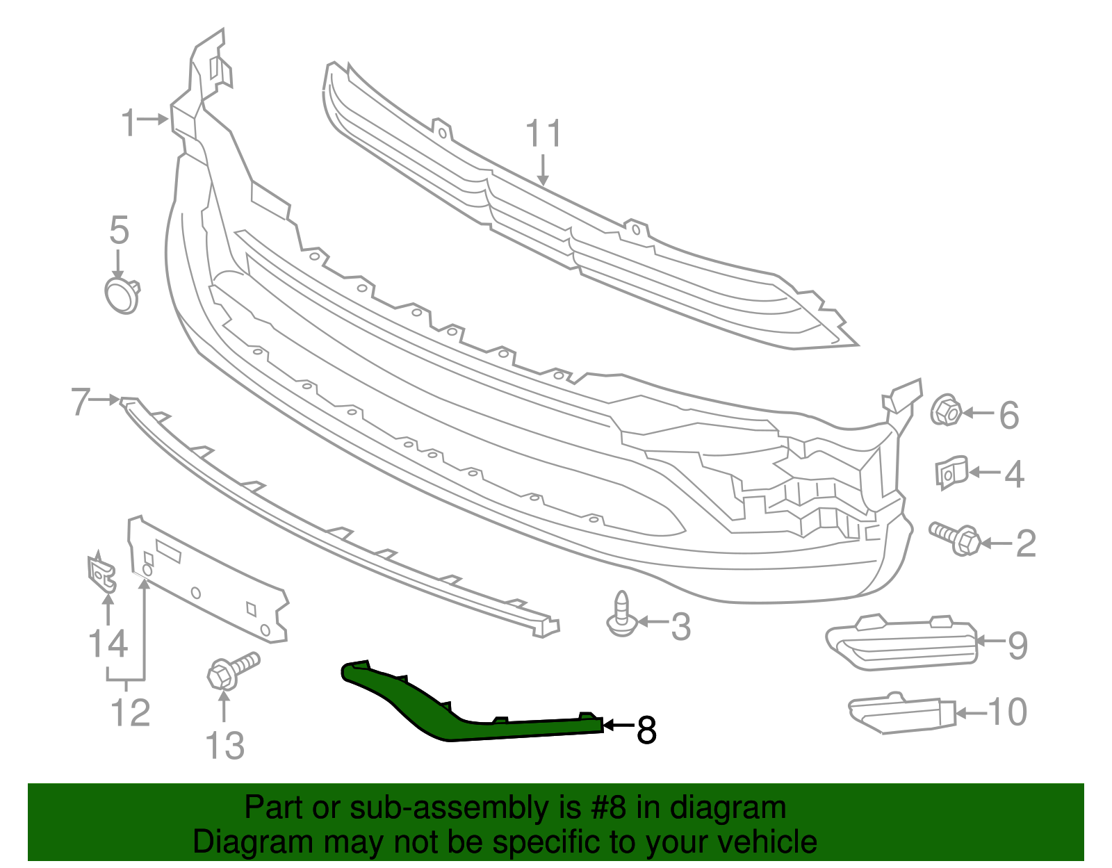 F20761A60A - Outer Molding 2019-2020 Infiniti QX80 | Infiniti of Orland ...