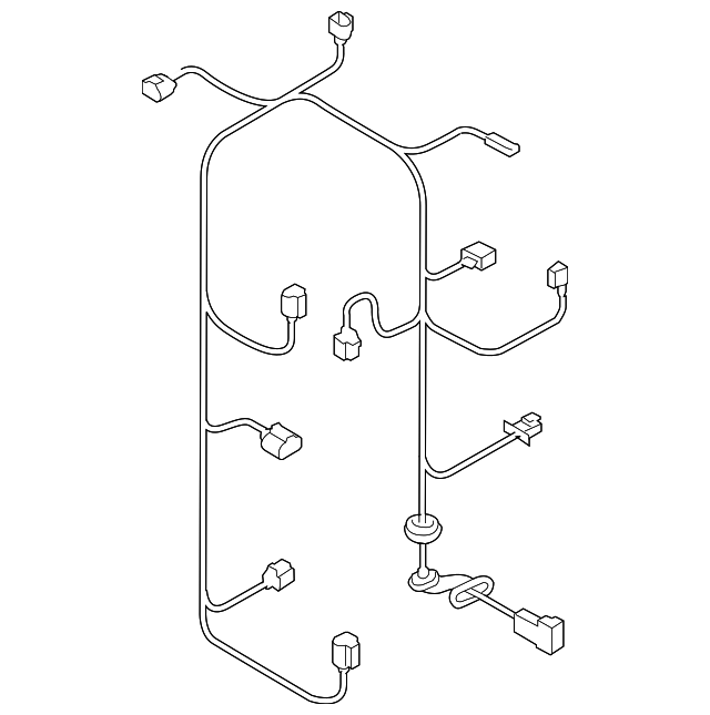 4E0-971-036-D - Wire Harness 2008-2010 Audi | Audi OEM Parts