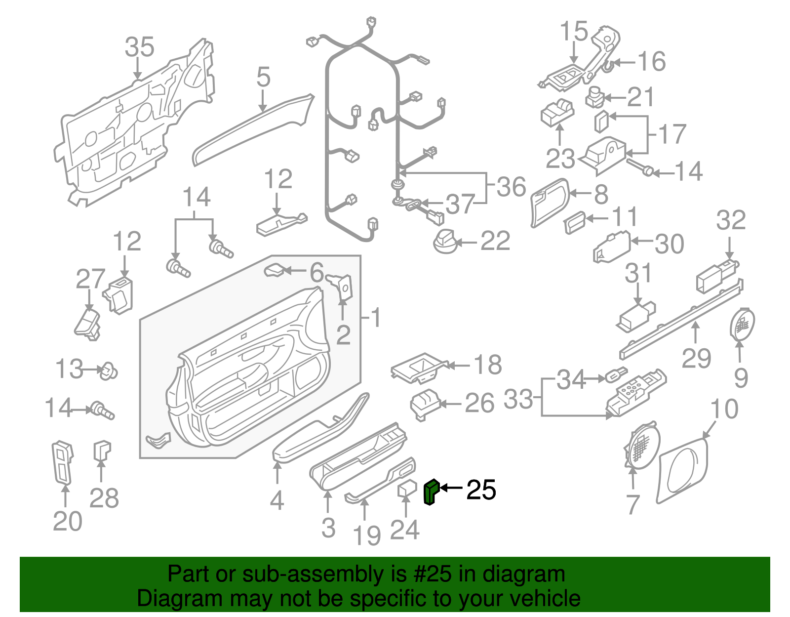 4E0-959-769-A-5PR - Safety Switch 2004-2010 Audi | Audi OEM Parts Guy