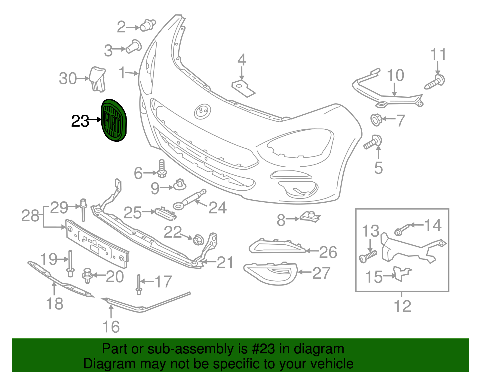 2016-2022 Fiat Medallion 68222022AA | Mopar Parts Canada