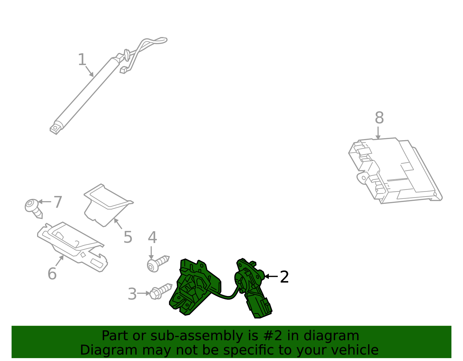 Genuine Lock for 2016-2025 Volvo | Part# 32394629 | Over 30% Off All ...