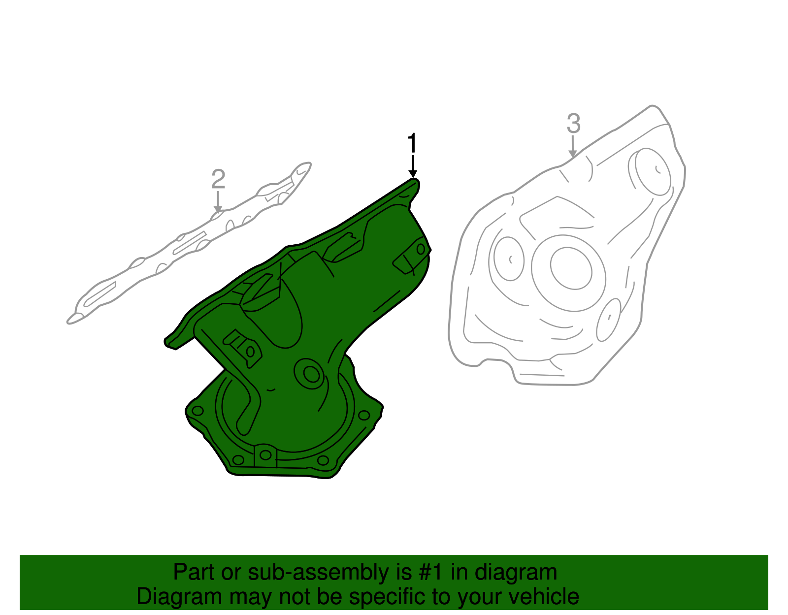 2009-2017 Nissan Exhaust Manifold 14002-1AA0A | Scott Evans Nissan Parts