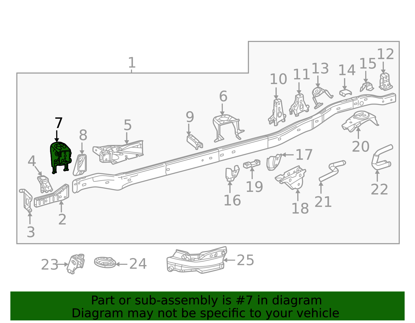 2022-2026 Toyota Suspension Shock Absorber Bracket 51502-0C020 | Toyota ...