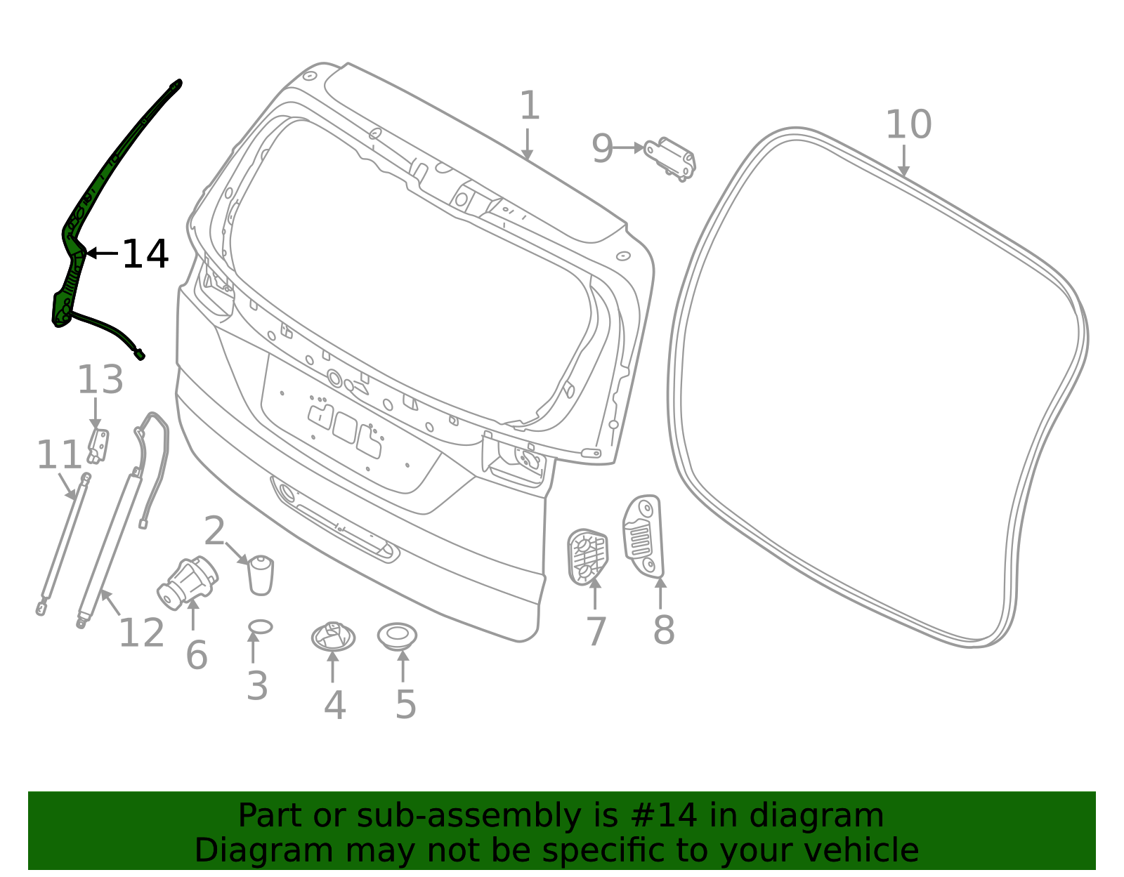 81850-R0100 - Pinch Sensor 2022-2025 Kia Carnival | Kia.Parts Store