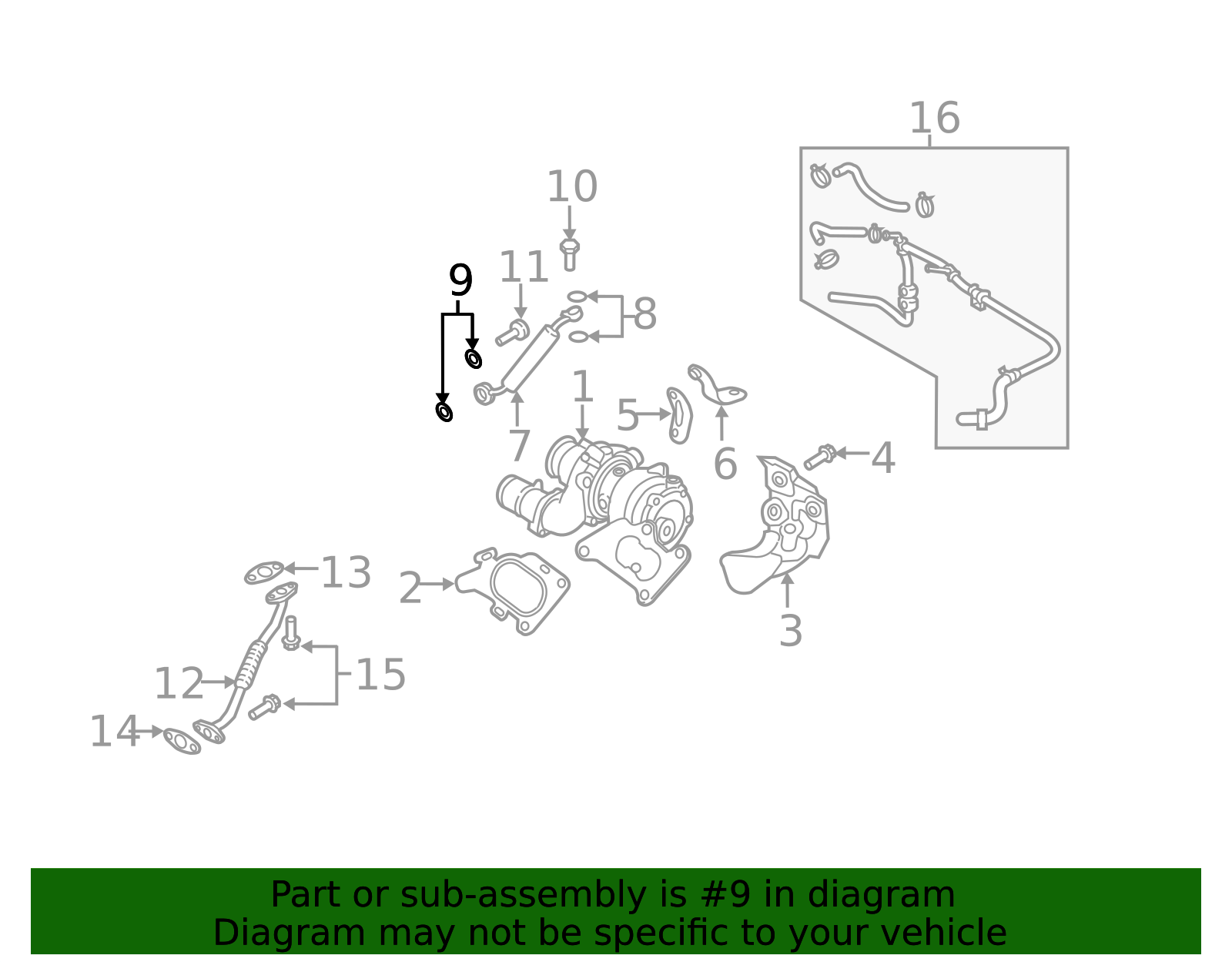17512-18000 - Oil Feed Tube Gasket 2018-2023 Kia | Kia.Parts Store