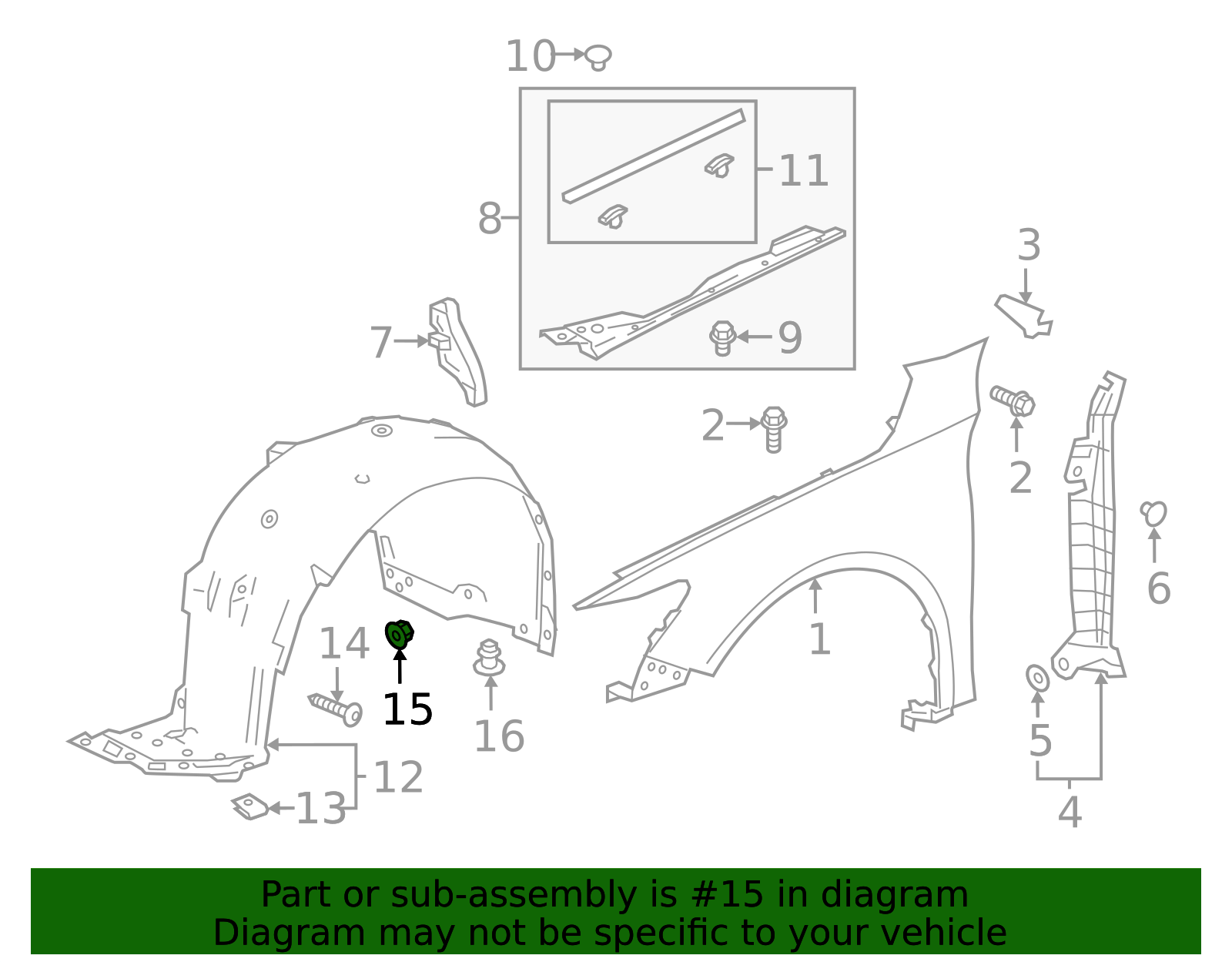 90682-SEA-003 - Clip Tapping Screw (5MM) - 2005-2021 Honda | Genuine ...