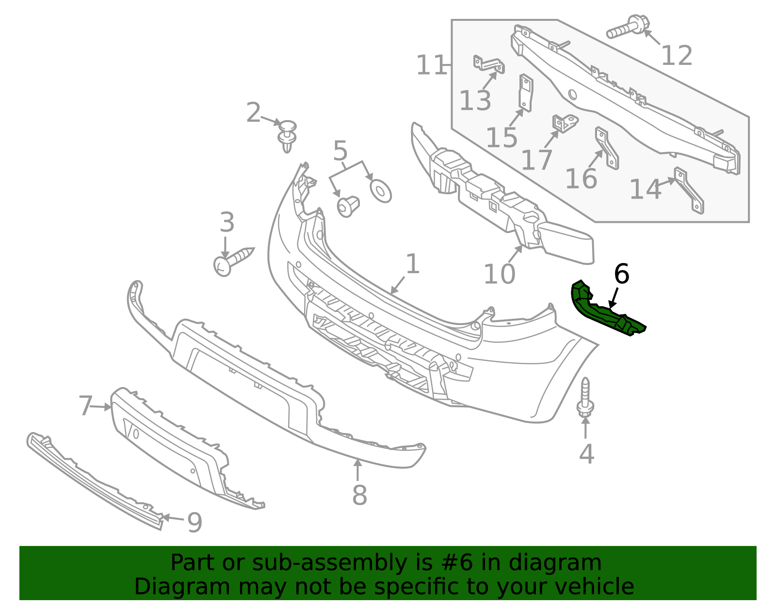 2010-2013 Kia Soul OEM NEW 2009-13 Kia Soul Bracket Assembly-Rear ...