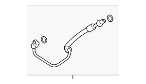 2016-2024 Mazda MX-5 Miata Front AC Hose NA6W-61-461 | OEM Parts Online