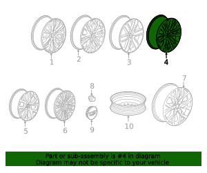 2021-2025 Cadillac 20 Wheels, 12-Spoke Aluminum, Chrome Finish 84465272 ...