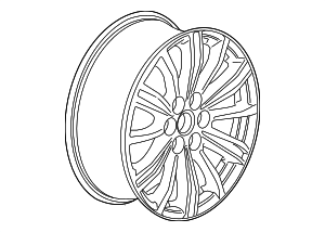 2020-2025 Cadillac XT5 18x8 Aluminum Wheel 84180450 | Shop Matick Buick GMC