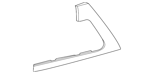 2016-2021 Toyota Land Cruiser Door Panel Handle Cover (Left) 74611 ...