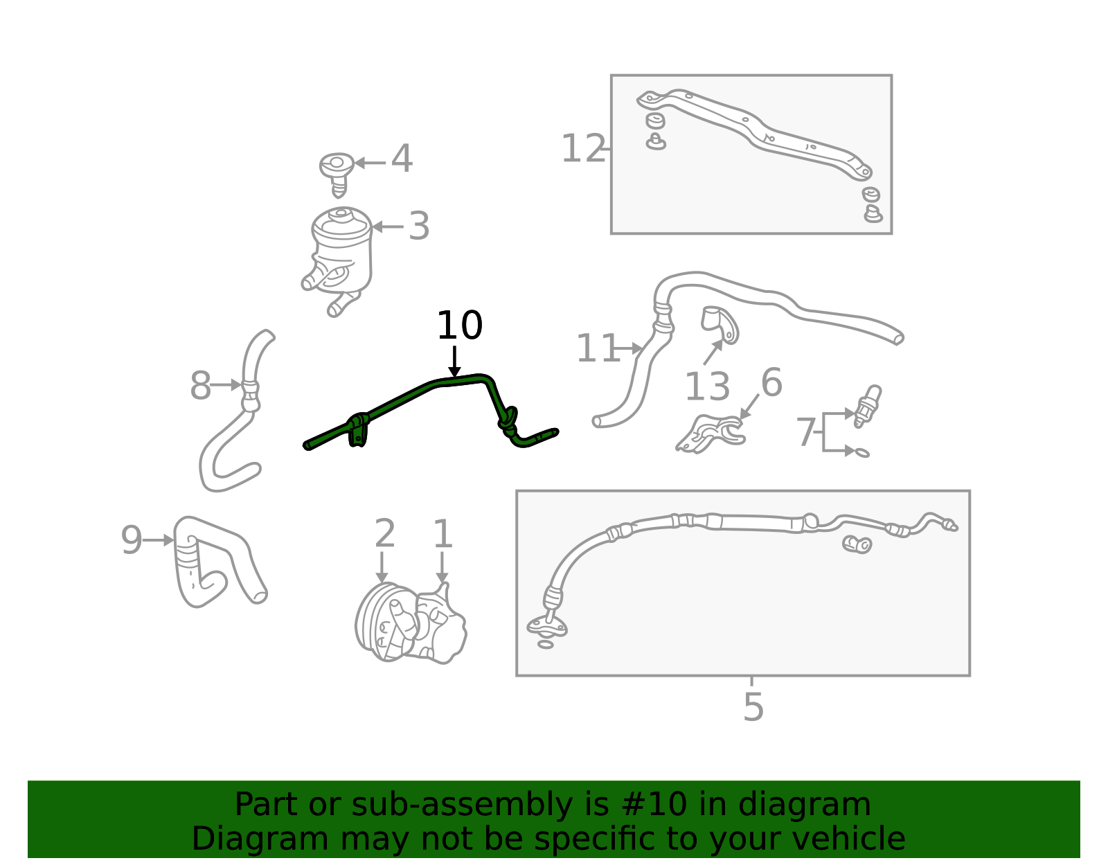53730-SCV-A00 - Return Pipe 2003-2011 Honda Element | Honda Parts Online