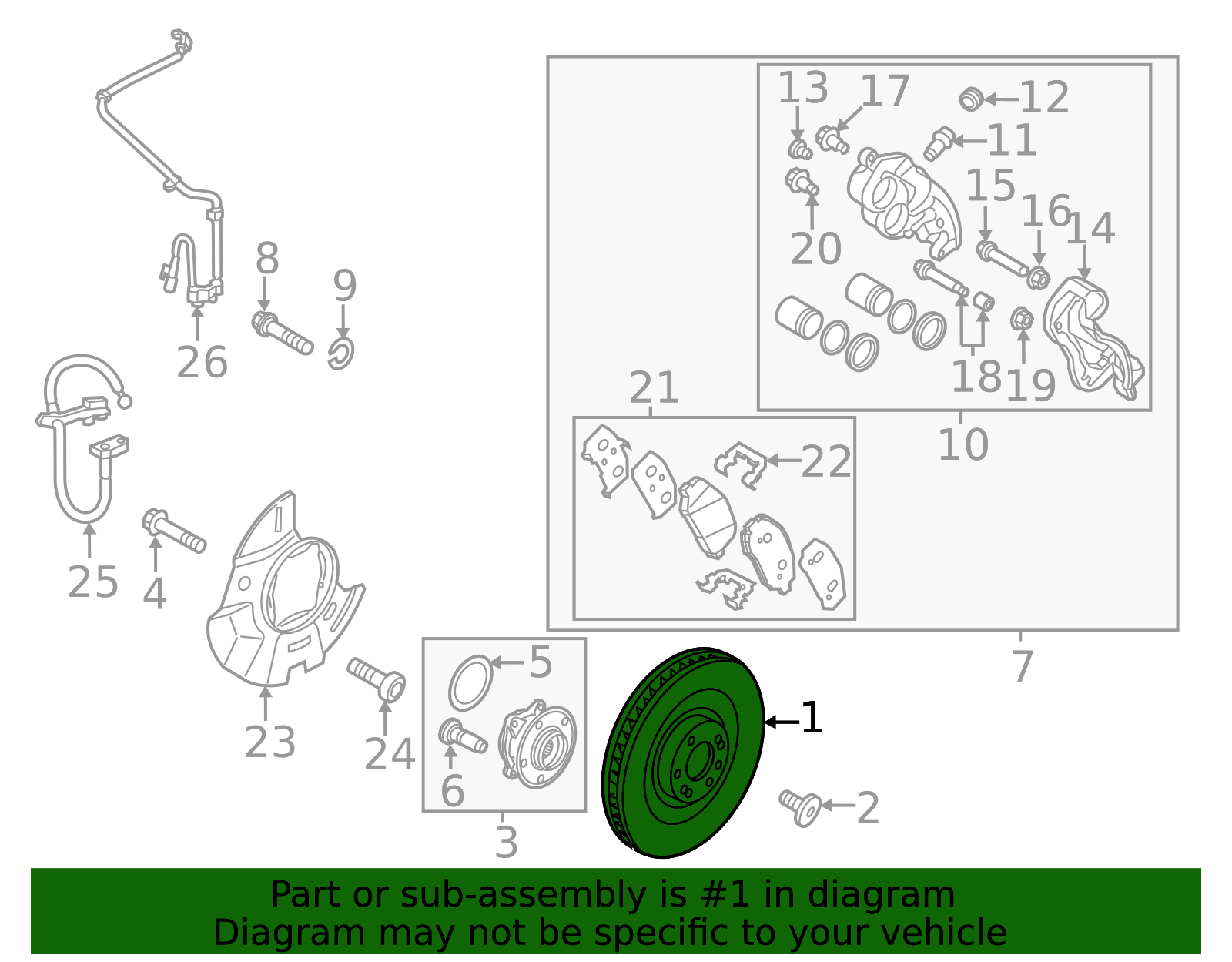 2013-2019 Hyundai Rotor 51712-2W000 | MotorMotor