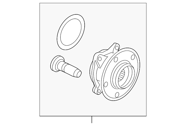2015-2019 Hyundai Hub Assembly 51750-C5000 | OEM Parts Online