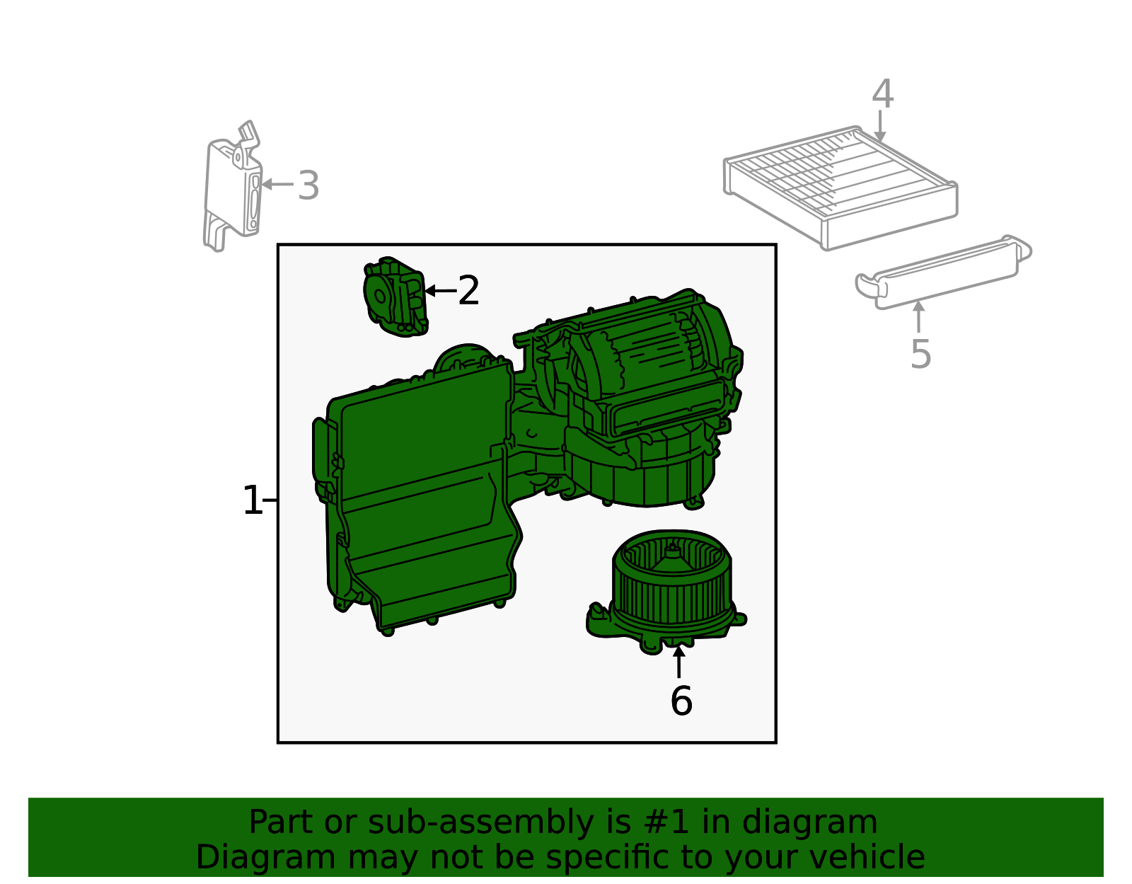 87130-08112 - Blower Assembly 2019-2020 Toyota Sienna | Bam Wholesale Parts