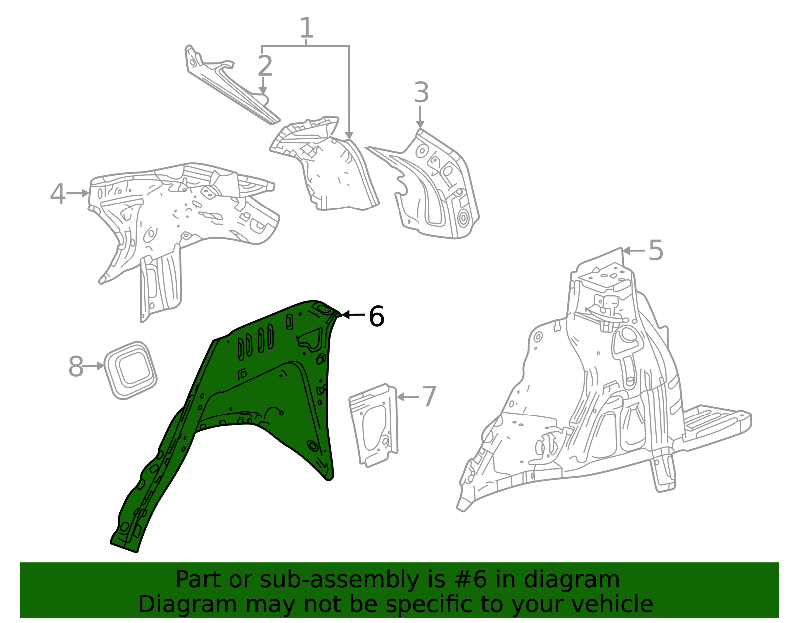 2021-2023 Chevrolet Trailblazer Outer Wheelhouse 60004902 | Shop Matick ...