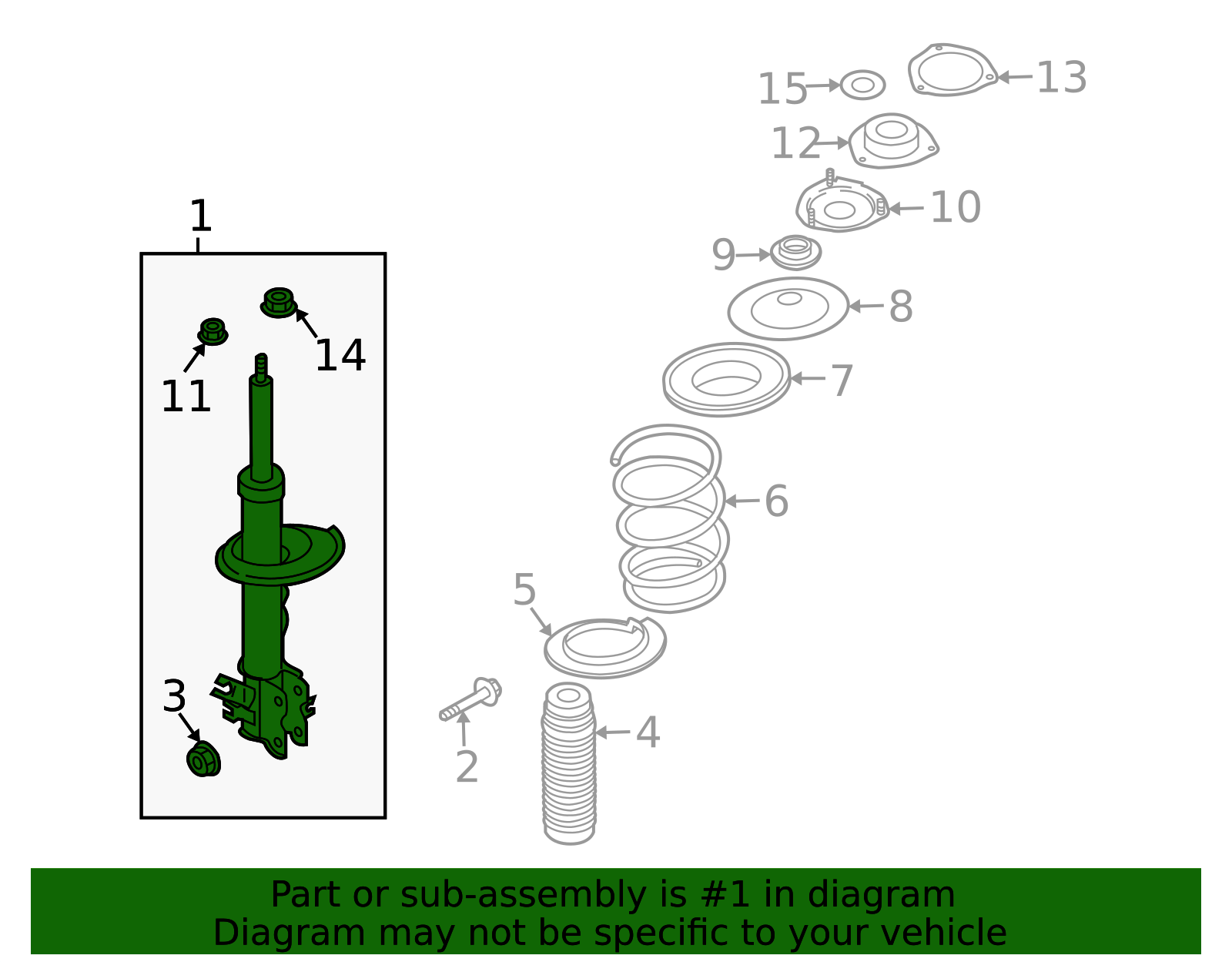 E6C00CL01KNW - Value Advantage™ COMPLETE STRUT ASSY WITH SPRING / MT ...
