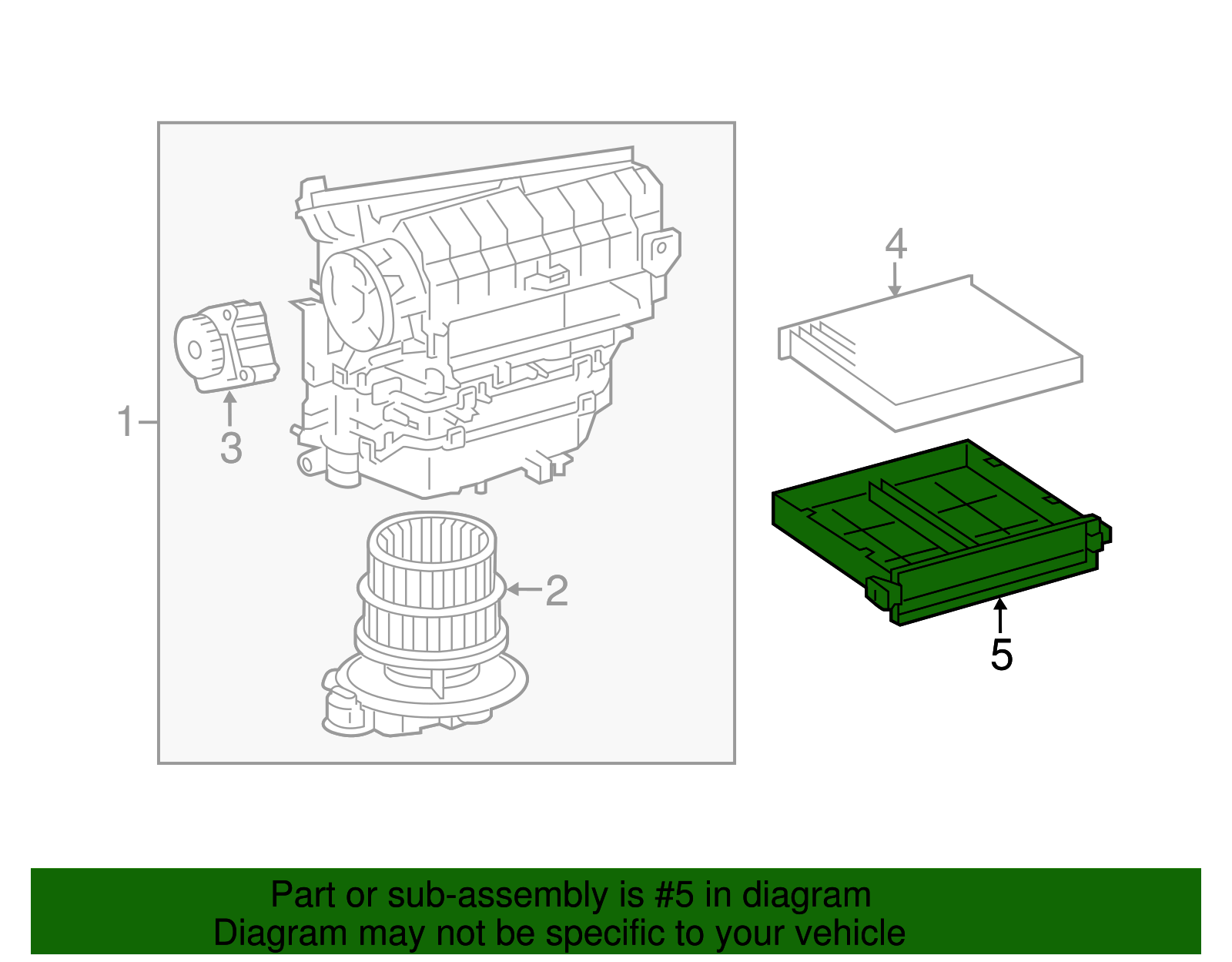 88899-3A090 - Filter Housing 2013-2025 Lexus | Lexus Parts Outlet