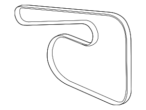 2013-2019 GM V-Ribbed Serpentine Belt 12627134 | Shop Matick Buick GMC