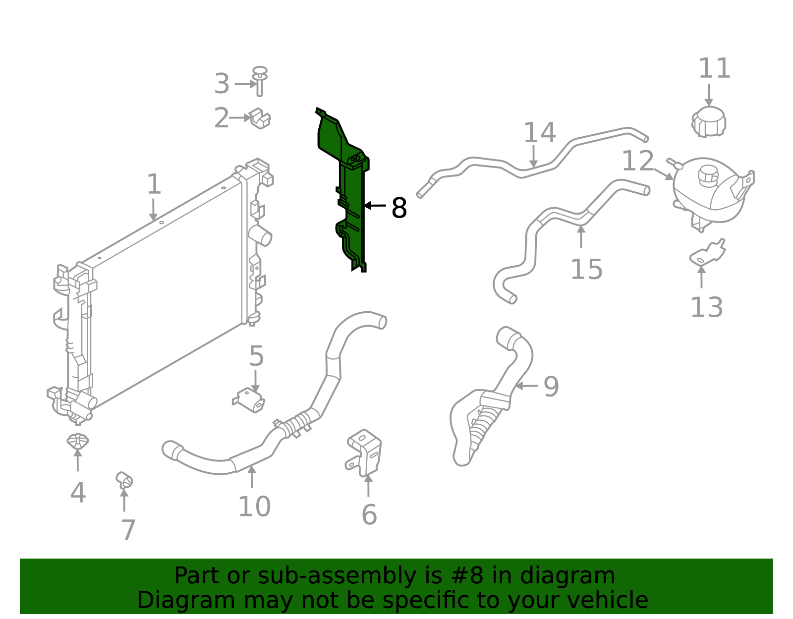 2020-2022 Nissan Versa Air Guide 92184-5EE0A | Nissan RVA