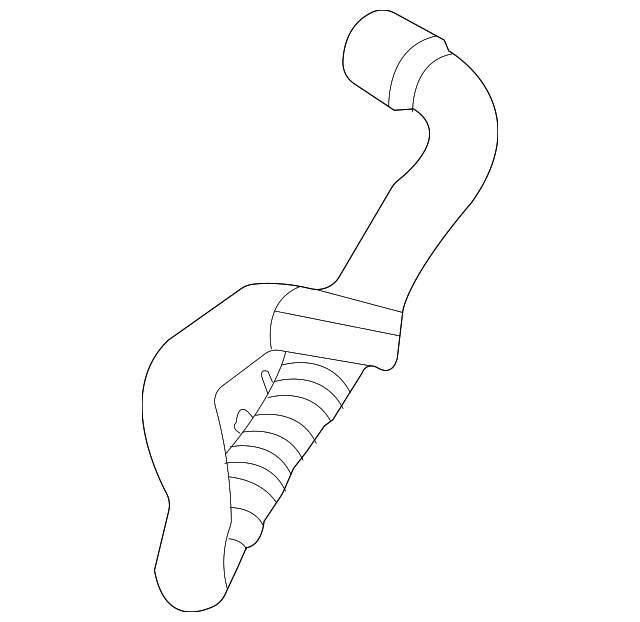 2020-2025 Nissan Versa Upper Hose 21501-5RB0B | My Nissan Part