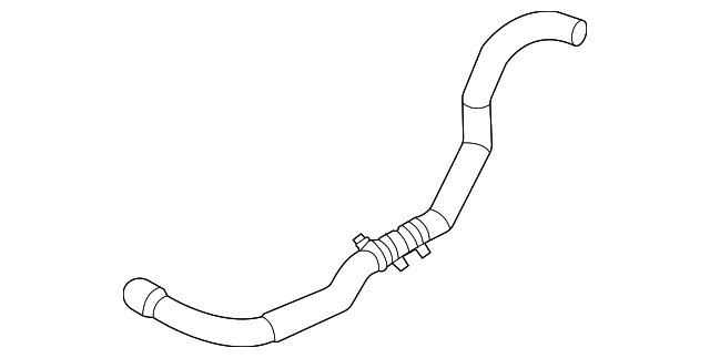 2020-2025 Nissan Versa Lower Hose 21503-5RB0B | Bill Kay Nissan Parts
