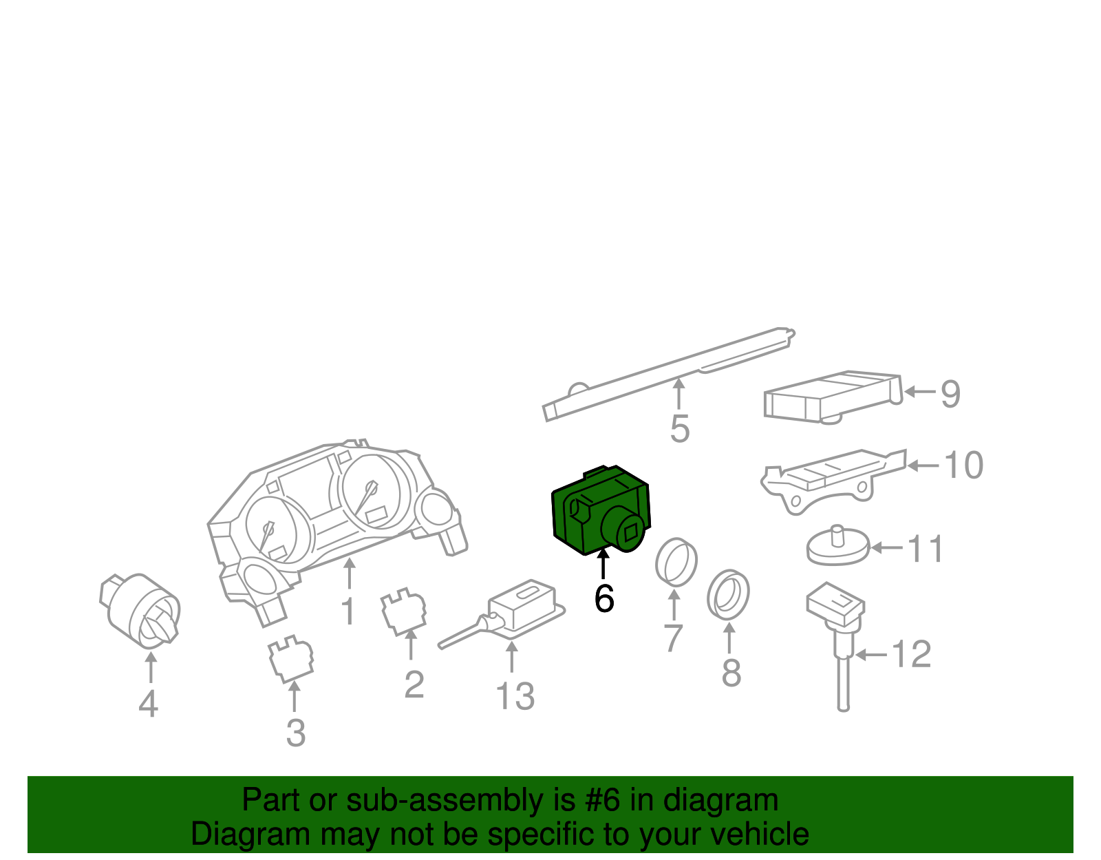 3d0905865h01c - Audi Ignition Switch 2004-2010 Audi | Performance Auto ...