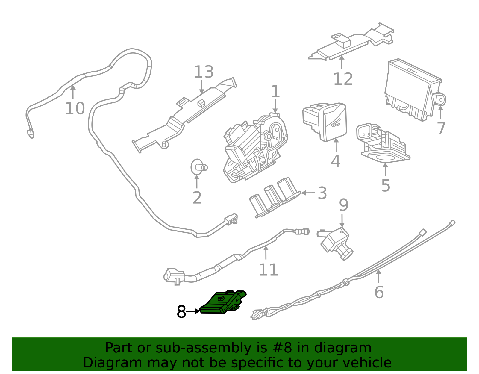 Ford Dealership 2021-2025 Ford Mustang Mach-E Control Module LJ8Z ...