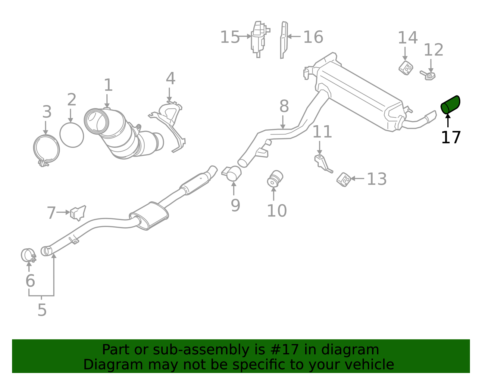 Genuine BMW 18-30-5-A27-118 | Tailpipe Trim - Black Gloss | FREE ...