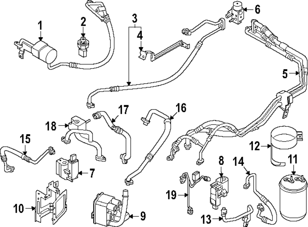 2023-2025 Genesis Electrified GV70 Discharge Line 97762-DS500 | World ...