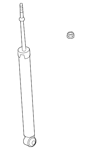 2013-2017 Nissan Juke Shock Absorber E6210-3YV2C | Bill Kay Nissan Parts