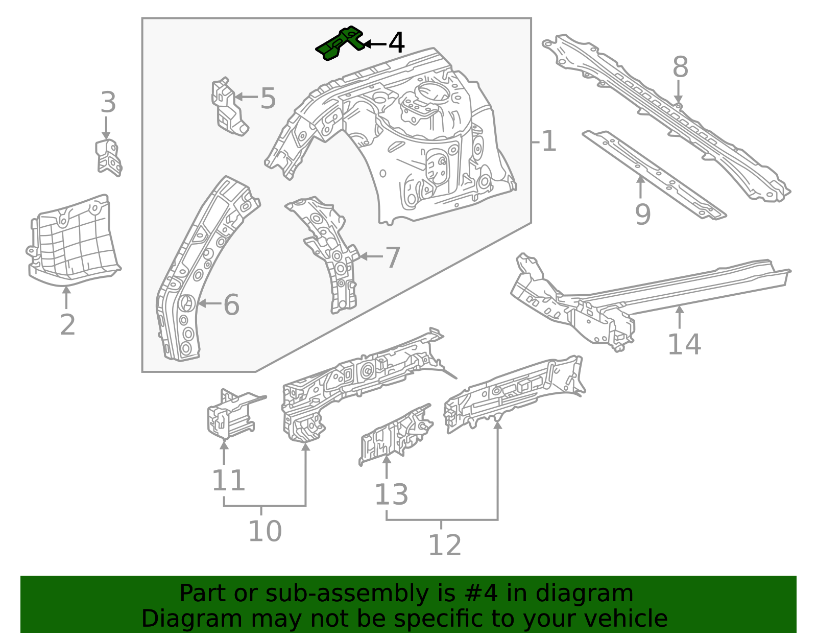53813-30070 - 2023-2024 Toyota Crown - Extension | Discount Parts Monster