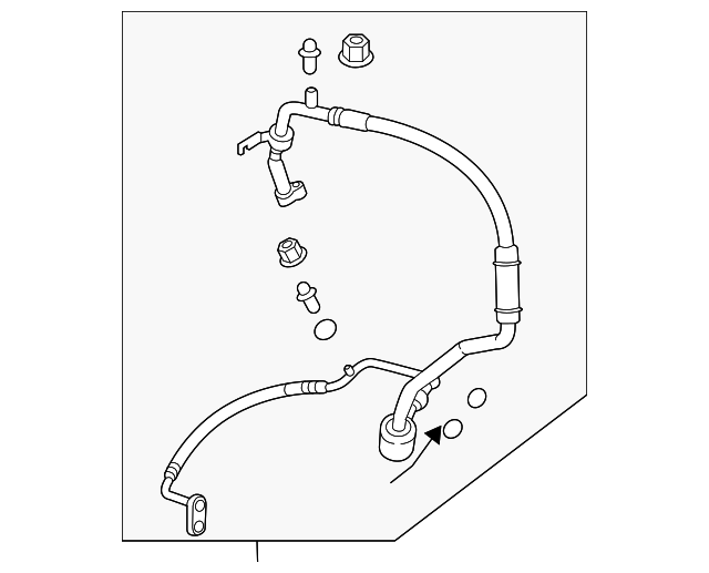 2018-2019 Chevrolet Traverse Discharge Hose 84246359 | Capital Chevy Parts