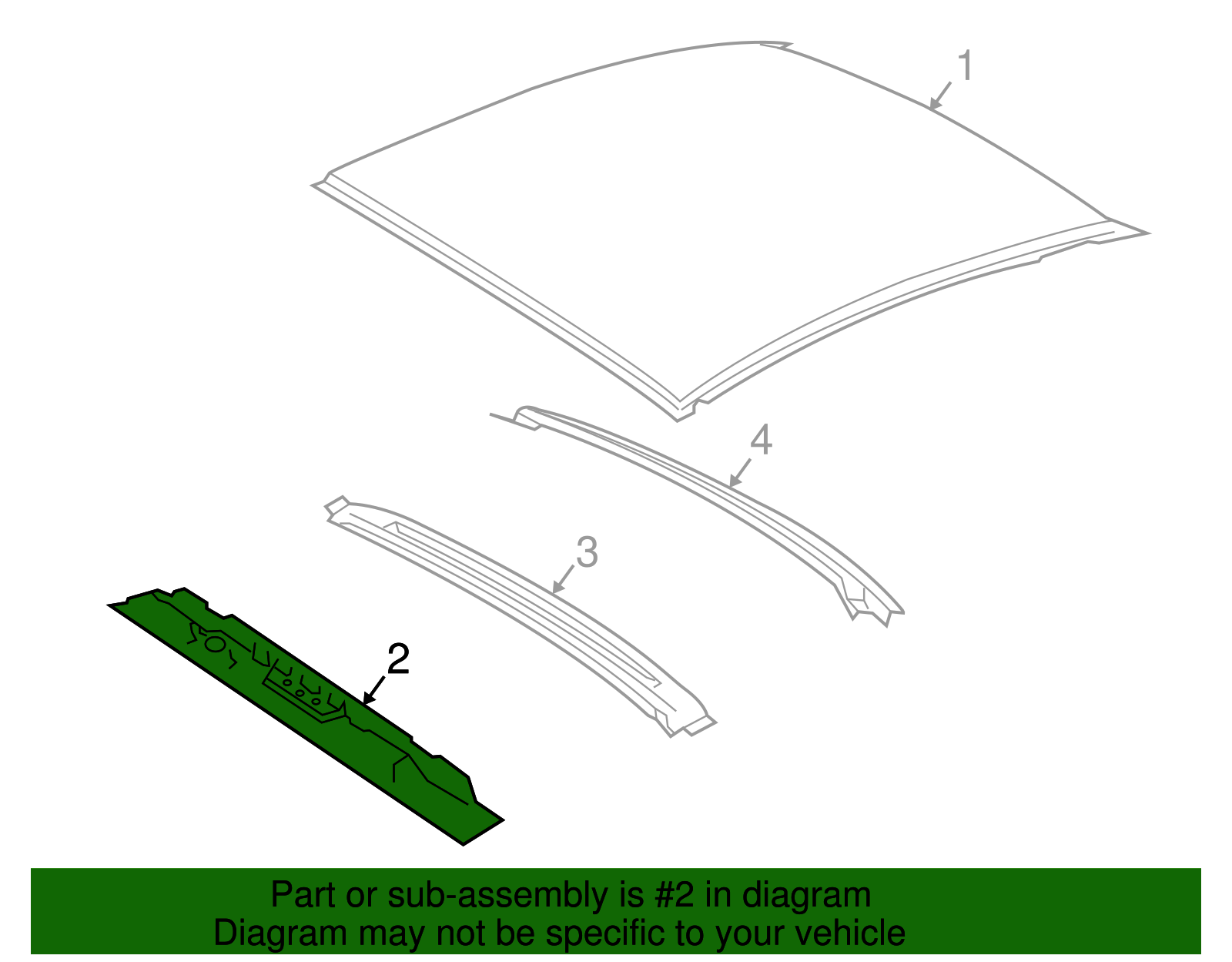 92121102 - Windshield Header | Partners Chevy