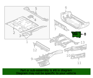 58203-08030 - High-Quality Closure Panel for 2021-2025 Toyota Sienna ...
