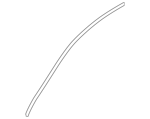 2020-2025 Subaru Upper Molding 61186AN01A | Subaru Parts Store