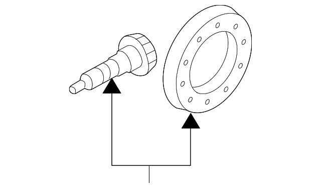 2007-2009 Kia Sorento Pinion Assembly 53210-3E151 | Kia Parts Online