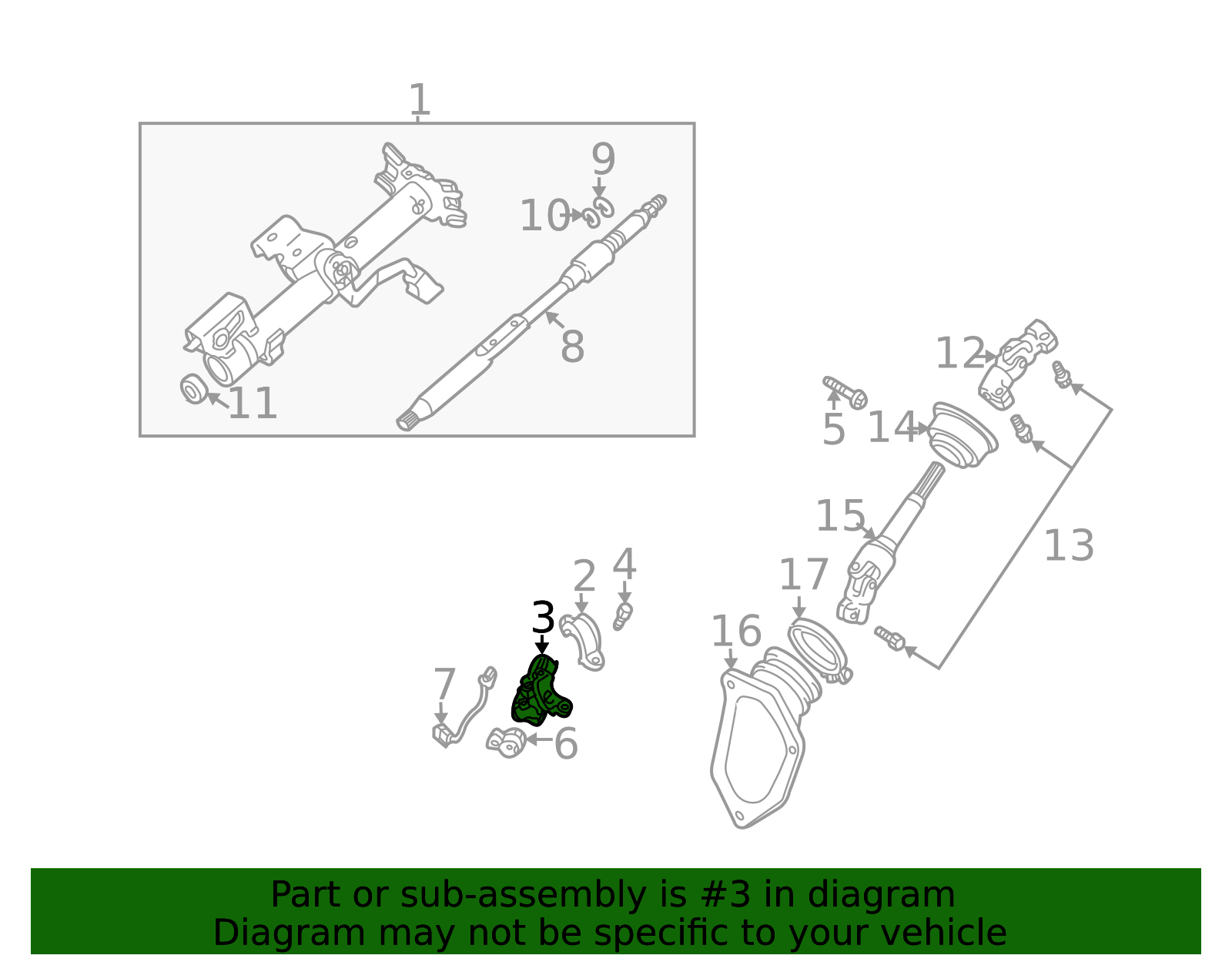 45020-33160 - High-Quality Steering Column Bracket for AutoNation Parts