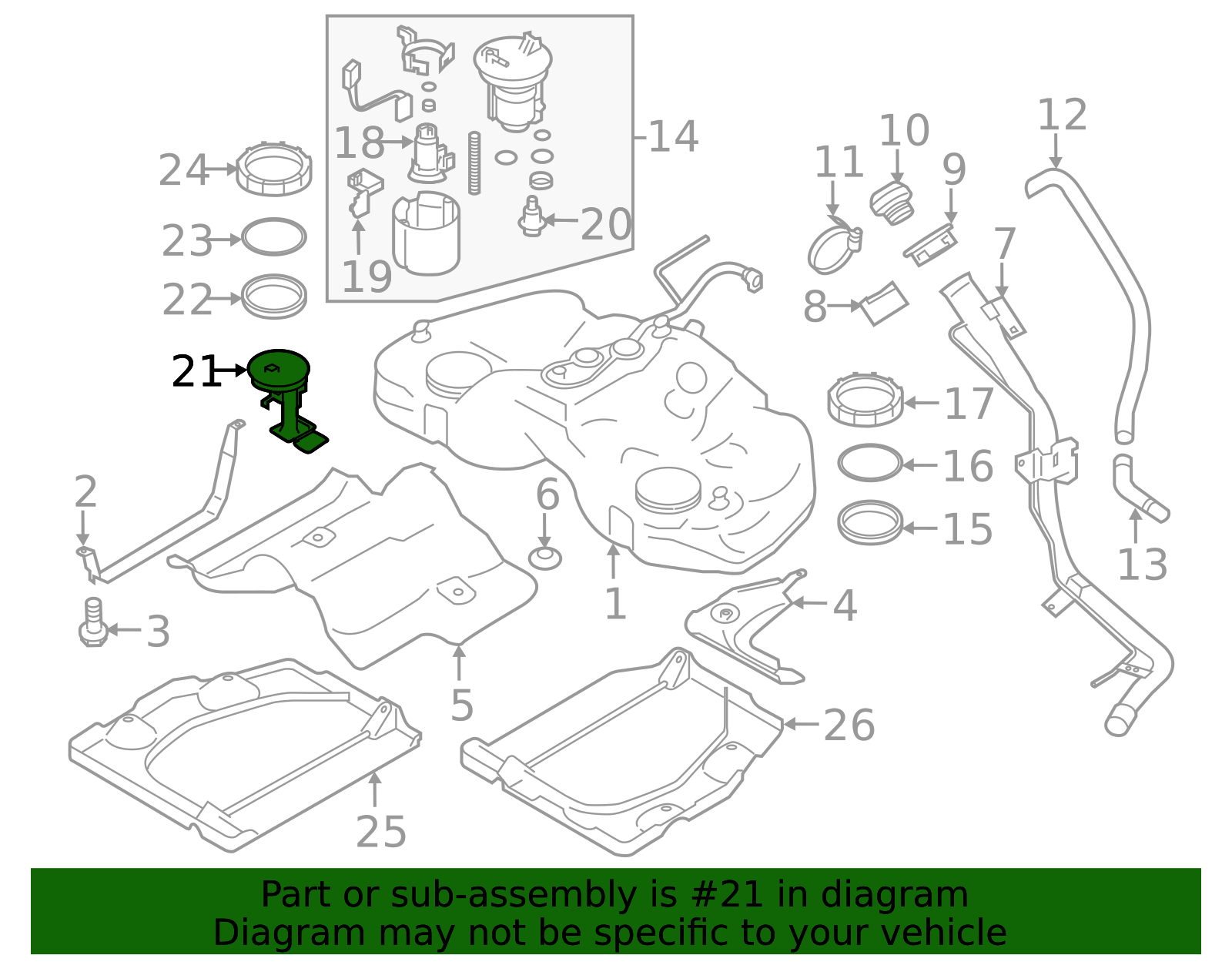 Genuine Official Toyota Fuel Gauge Sending Unit part# SU003-01105 for ...