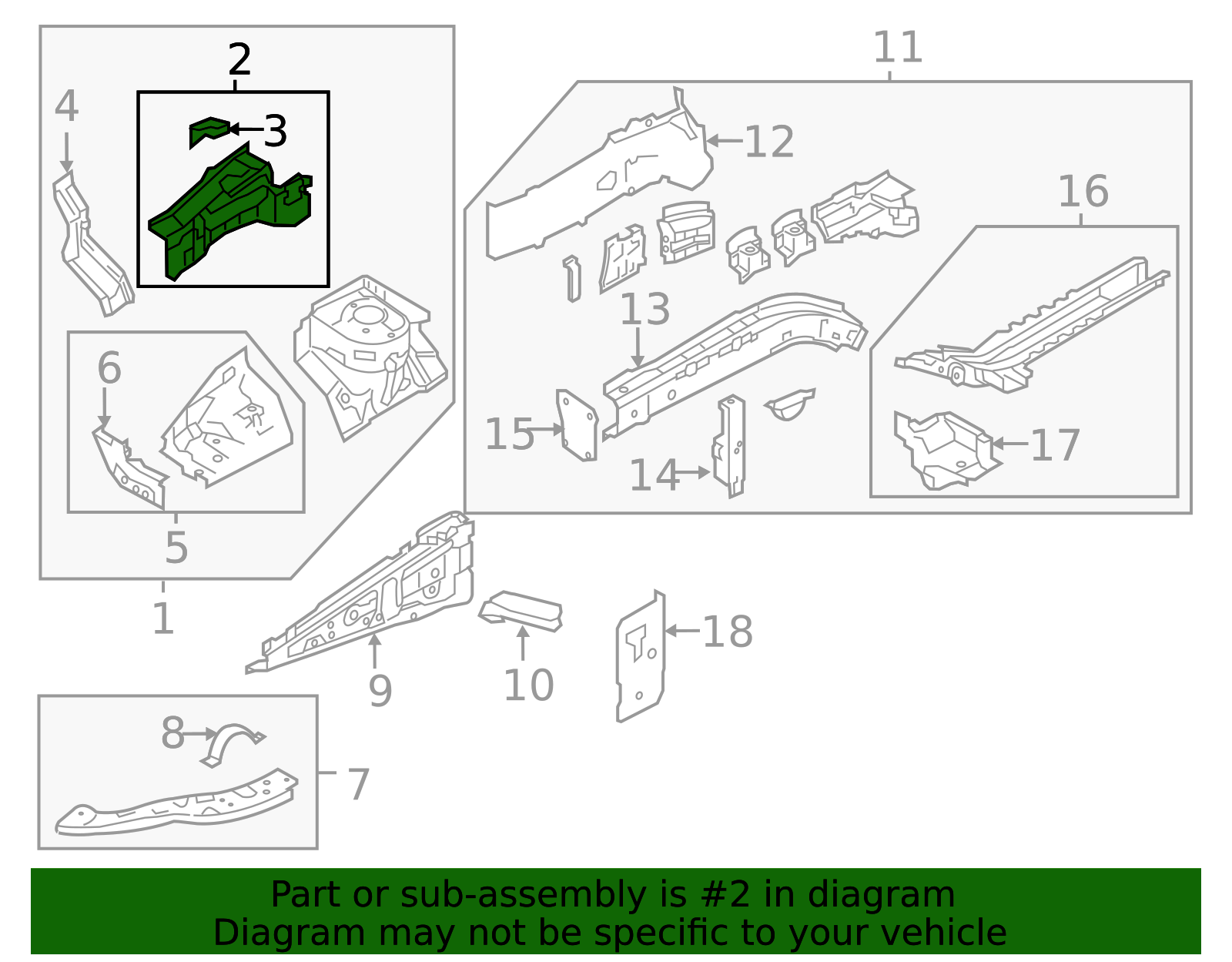 5220F309 - Mitsubishi Apron Panel Performance Auto Parts