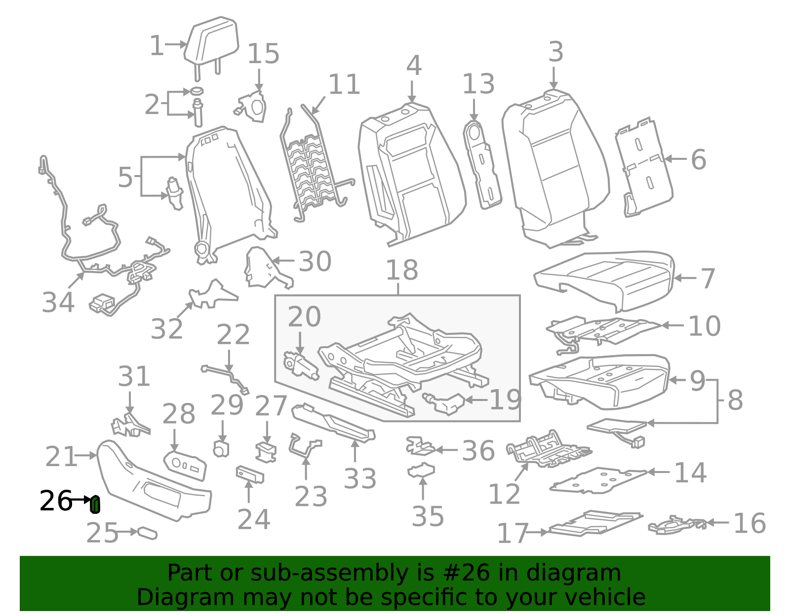 84497607 - Knob Gateway Buick GMC Parts
