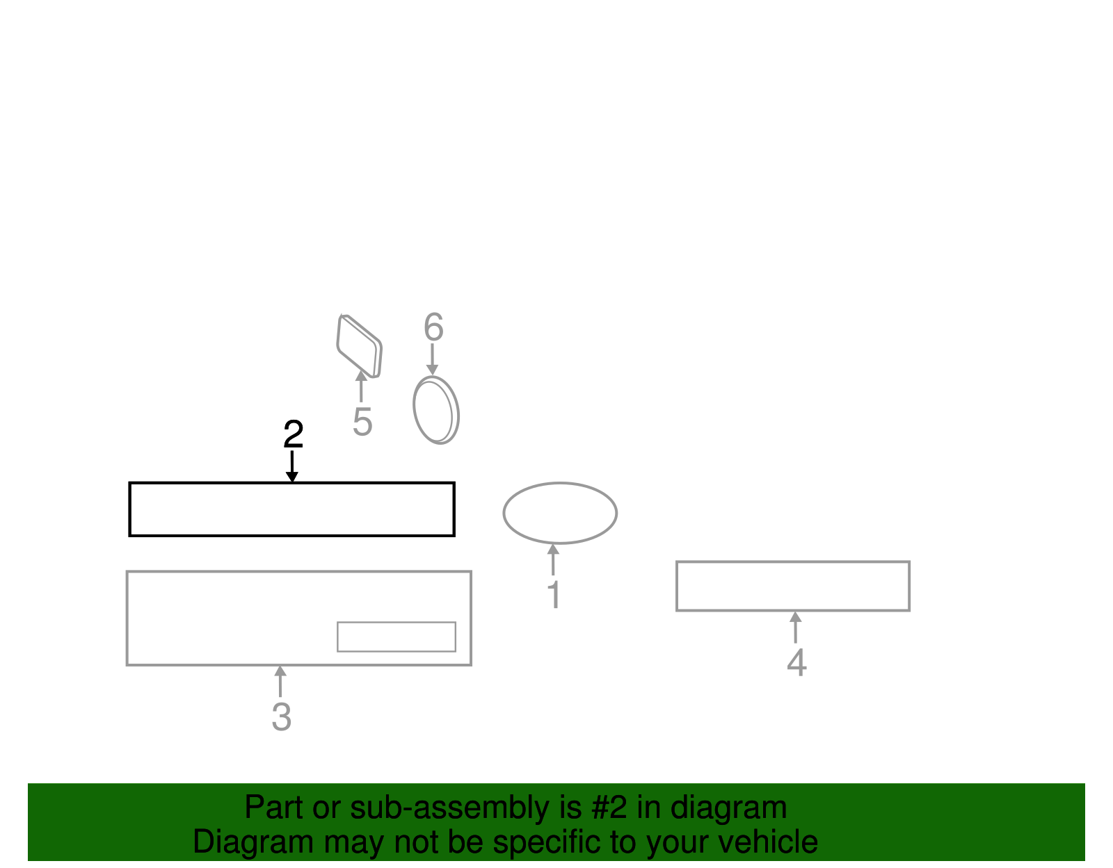 2011-2016 Hyundai Deck Lid Emblem 86315-3X000 | OEM Parts Online