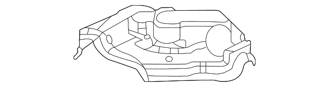 2021-2025 Toyota Side Shield 77641-42080 | Toyota Parts Express