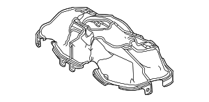 2021-2024 Toyota RAV4 Prime Upper Shield 77611-42120 | Toyota Parts Center