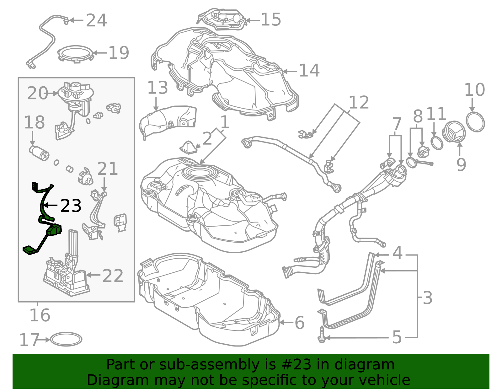 2024-2025 Toyota Sending Unit 83320-48150 | Toyota Parts Center