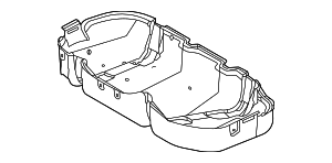 2021-2024 Toyota RAV4 Prime Lower Shield 77606-42070 | Toyota Parts Center